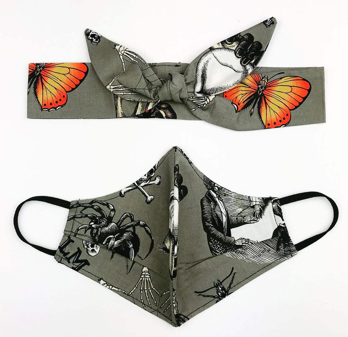 Face Mask Headband Set Adult – Paper Doll Productions