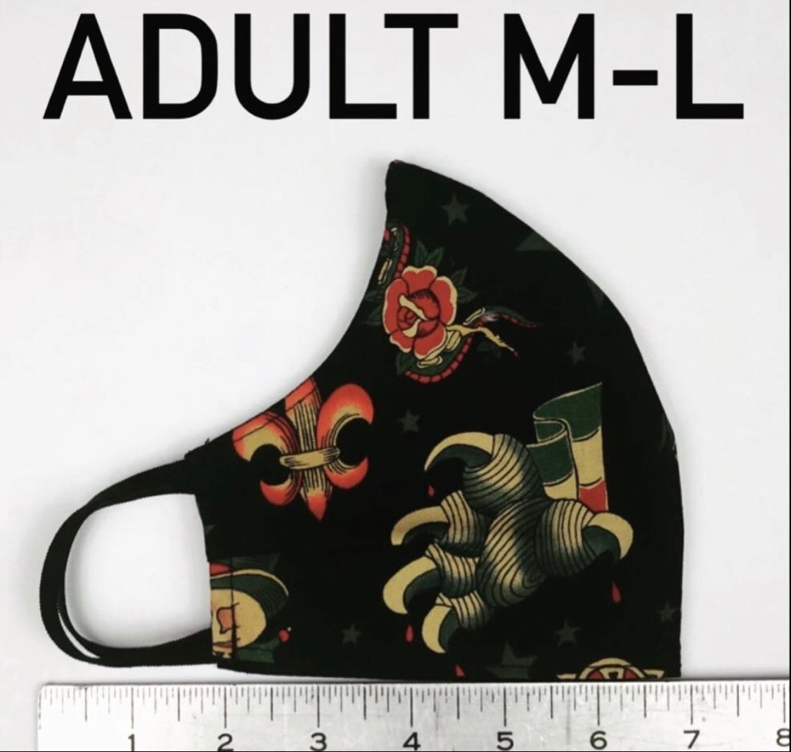 Monster Face Mask Headband Set – Paper Doll Productions